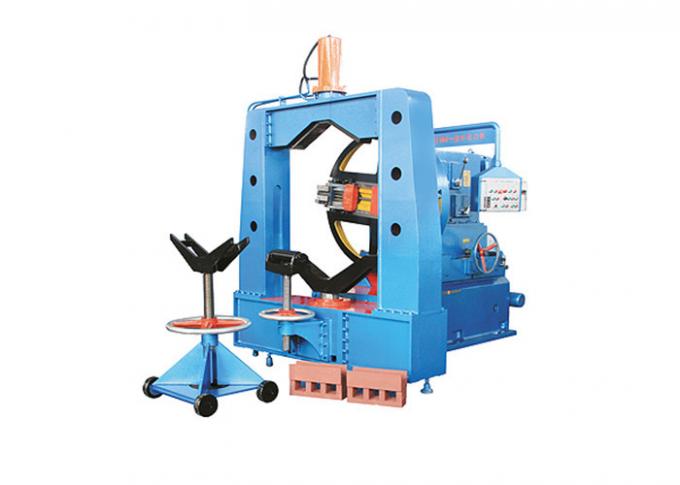 Q1280 Automatic Beveling Machine , Steel Pipe Beveler For Steel Elbow ...